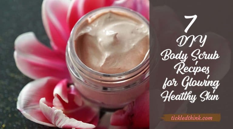 7 DIY Body scrub recipes for glowing healthy skin - Tickled Think