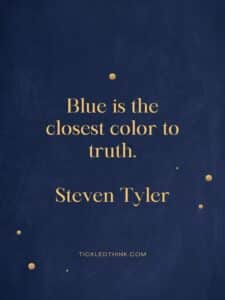 70+ Blue Quotes, Sayings and Captions - Tickled Think