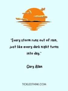 60+ Inspirational Quotes About Storms - Tickled Think